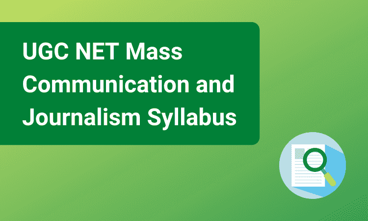 UGC NET Mass Communication And Journalism Syllabus 2023